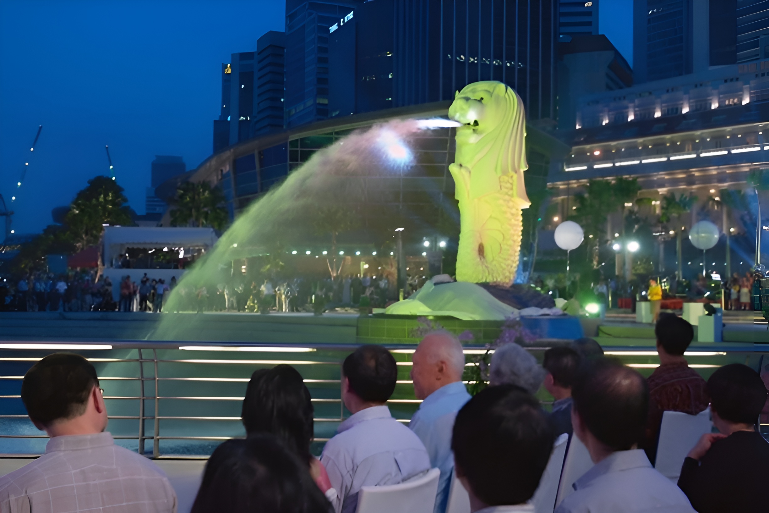 Relocation of the Merlion Structure to One Fullerton Promenade | Tiong Woon